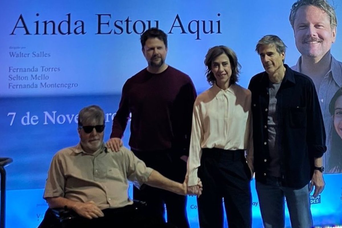 Marcelo Rubens Paiva celebra vitória de Fernanda Torres - Tá na rede!