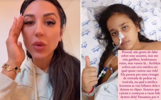 Sobrinha de Deolane tem melhora após internação na UTI - Tá na rede!