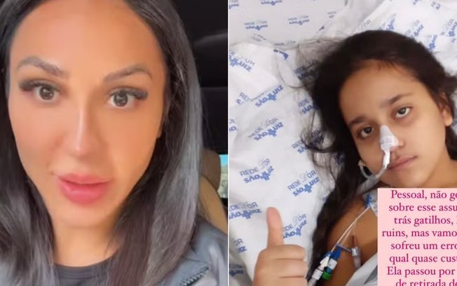 Irmã de Deolane relembra erro médico que quase matou a filha - Tá na rede!